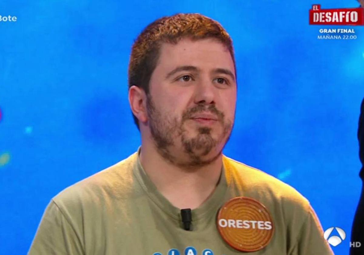 Orestes, Pasapalabra | Orestes, abatido tras perder el bote de ... Orestes, Pasapalabra | Orestes, abatido tras perder el bote de ...